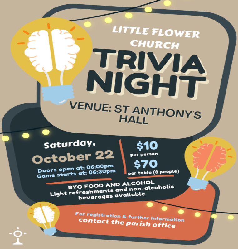 Parish Organizational Chart – Little Flower Church Kedron